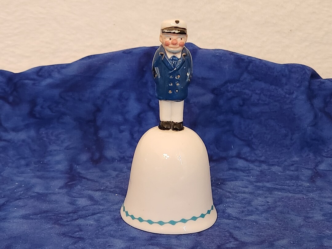 Sailor on Dinner Bell Nautical Home Décor, Bell Lovers Gift for ...