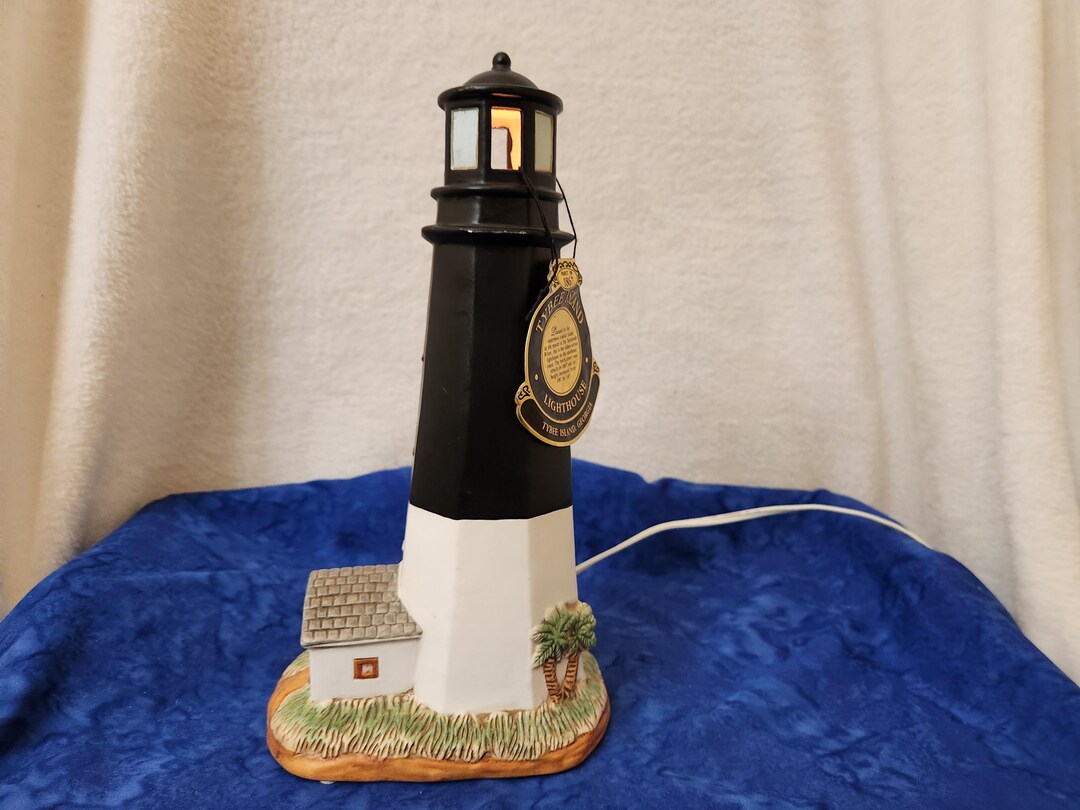 Tybee Island Lighthouse Light up Geo Z Lefton Historical American ...