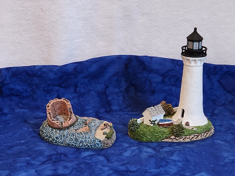 Round Island Then and Now Lighthouses by Harbour Lighthouse Collection ...