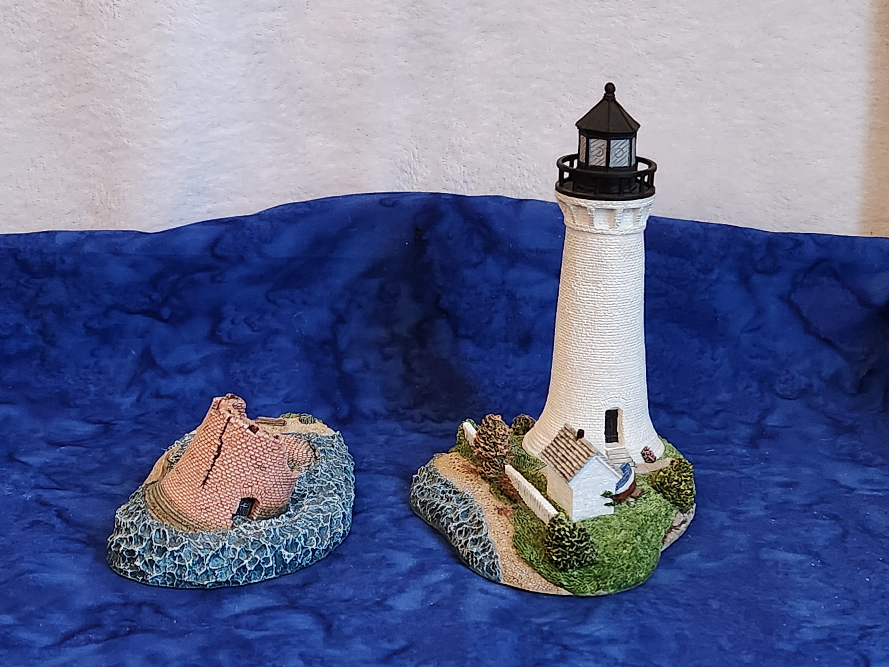 Round Island Then and Now Lighthouses by Harbour Lighthouse Collection ...