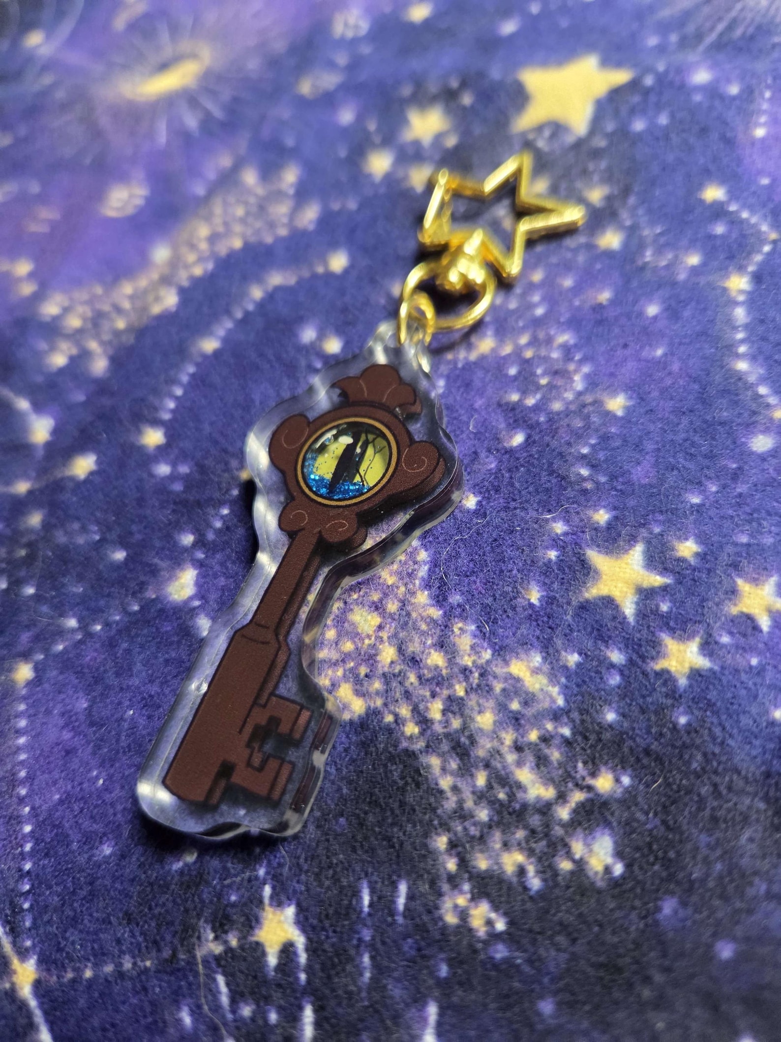 The Owl House - Portal Key Liquid Core Keychain - Etsy