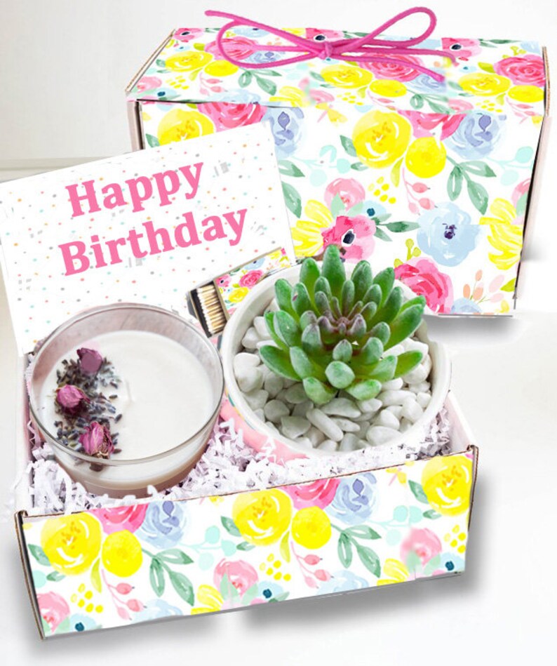 Happy Birthday Gift Box Happy Birthday Gift Custom Gift Box - Etsy