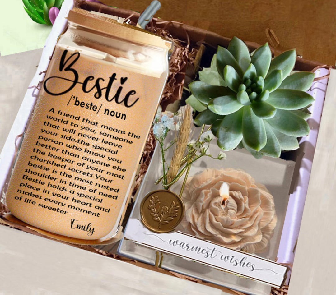 Bestie Gift Box Best Friend Birthday Gift Personalized, Best Friend ...