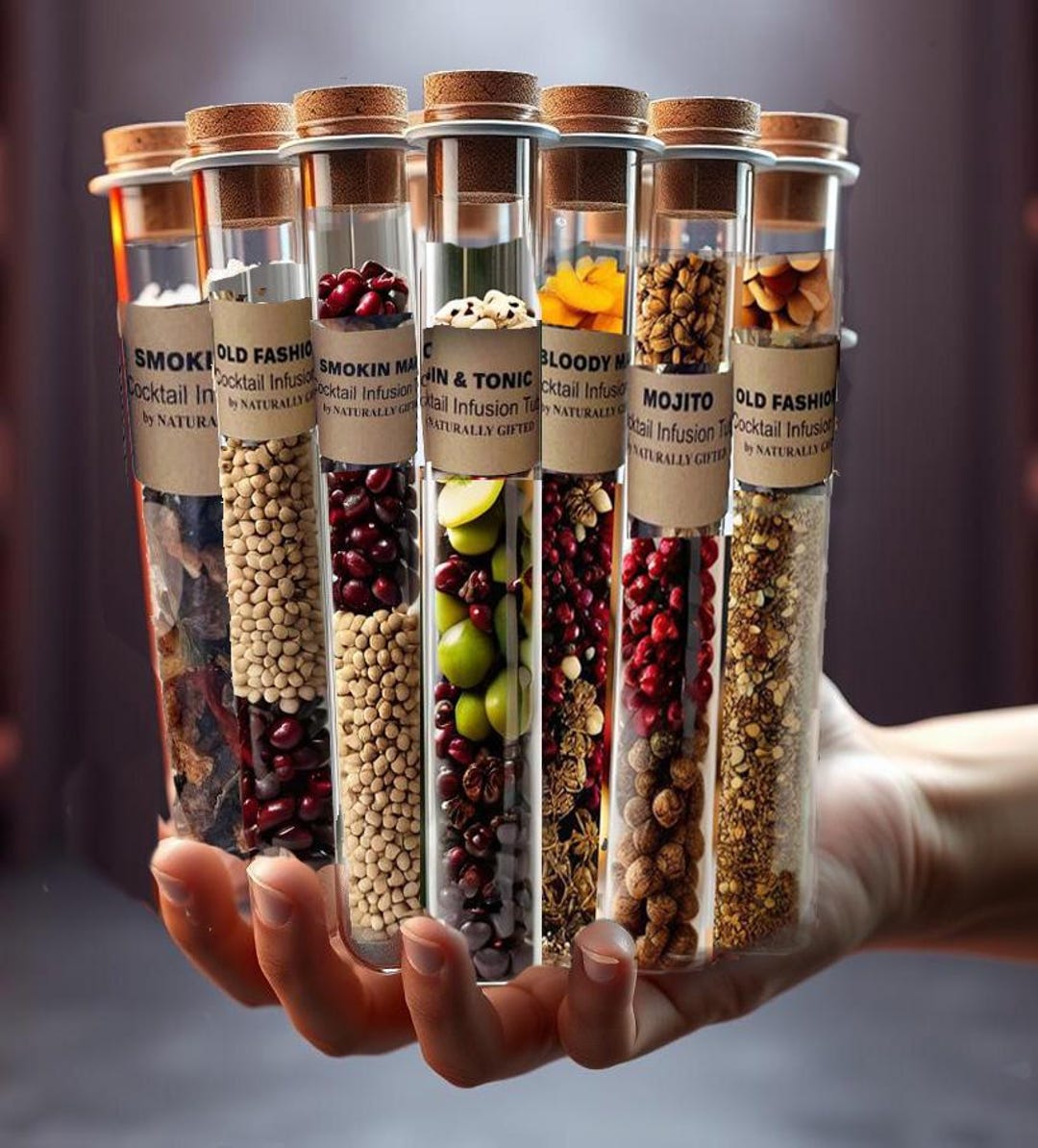 Cocktail Infusions, Delicious Mixed Drink Kit Samplers! Easy Mixology ...