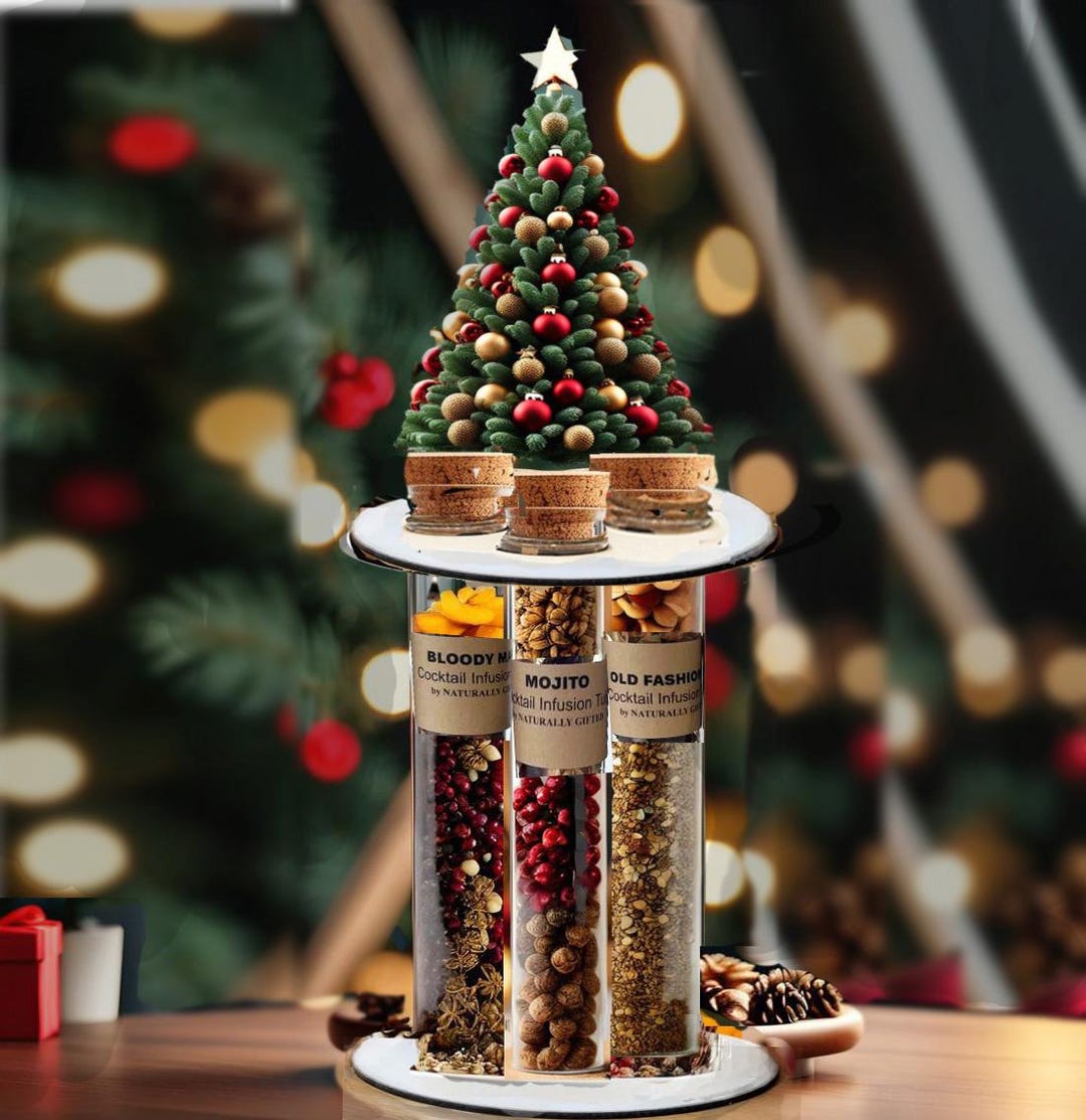 Cocktail Infusion Kit , Christmas Infusion Stands, Delicious Mixed ...