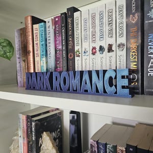 Dark Romance Sign, Dark Romance Plaque, Book Trope Sign, Book Genre ...