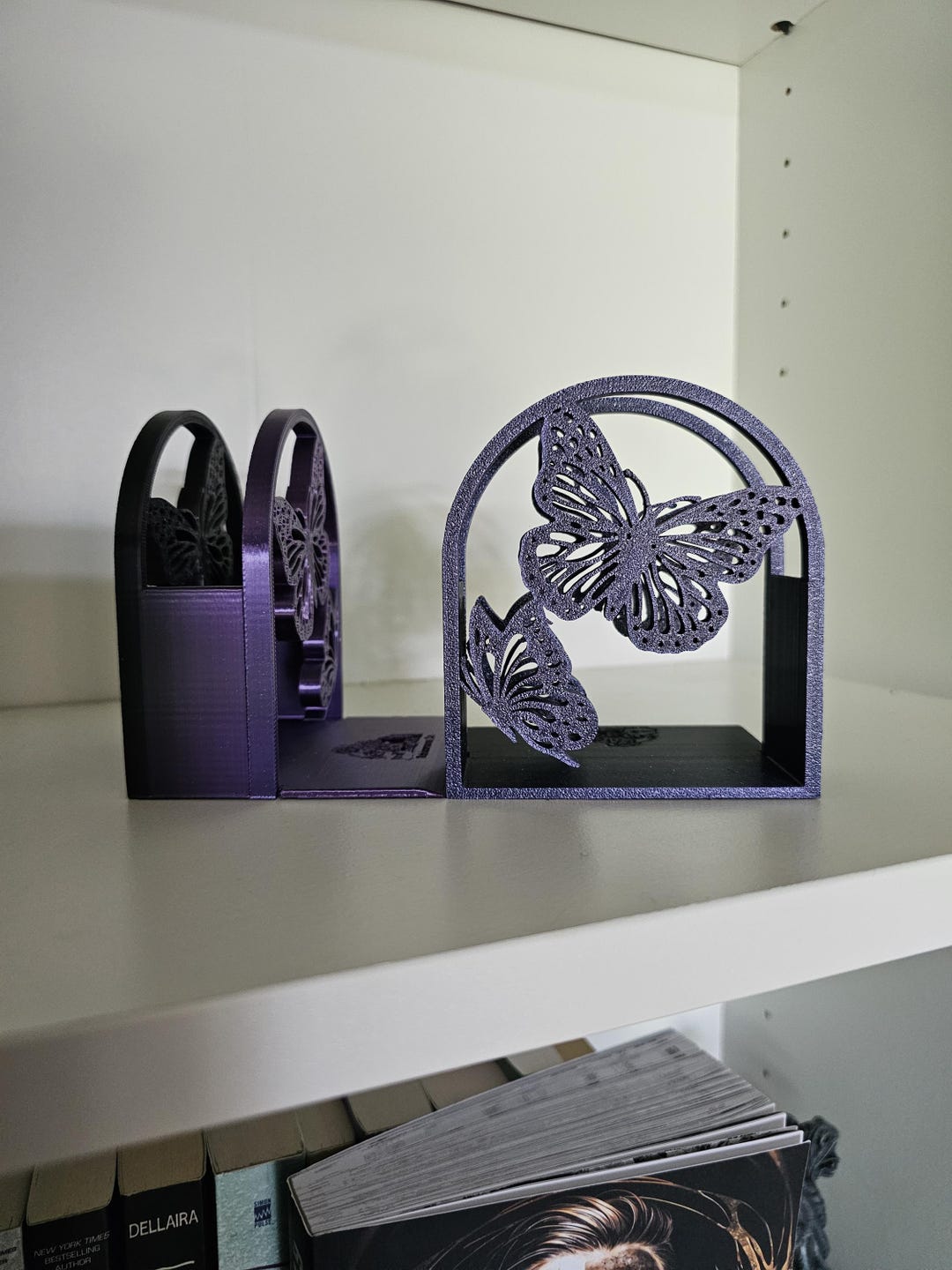 Butterfly Bookend, Butterfly Bookmark Holder, Bookmark Holder, Bookend, Book Decor - Etsy