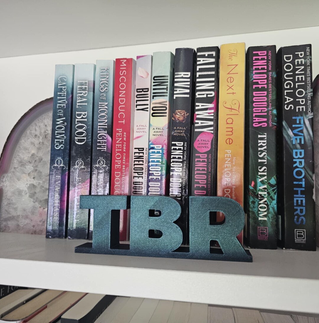 TBR Sign, to Be Read Plaque, Book Trope Sign, Book Genre Sign, Reading ...