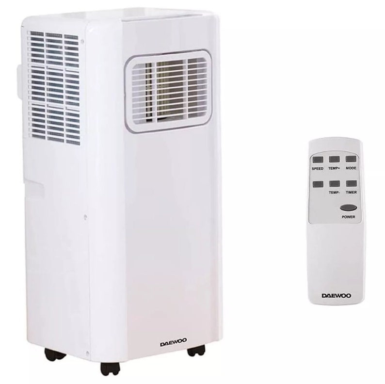 Daewoo Portable Air Conditioning 5000 BTU 3-in-1 With Remote Control ...