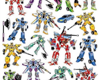 Transformers labels | Etsy