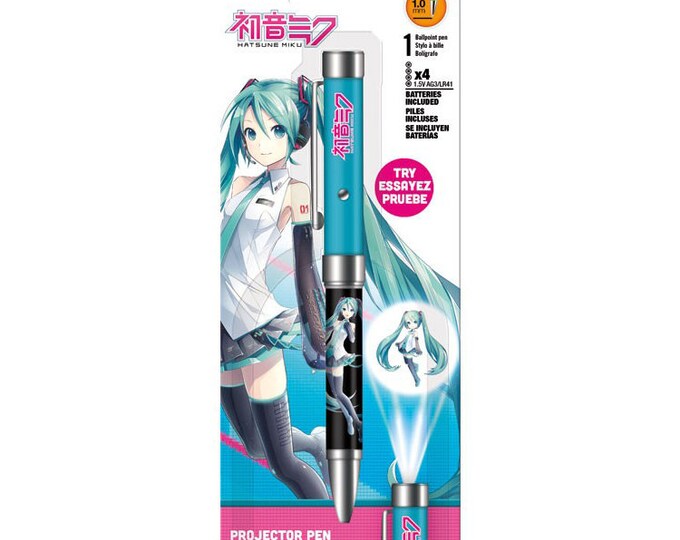 Hatsune Miku Projector Pen • 1.0mm Ballpoint Pen Ink Works (IW4161) - Etsy