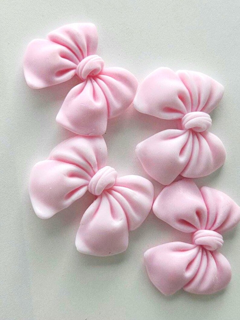 Mini Pink Bows, Mini Soaps, Small Soap, Small Baby Shower Favor, Small ...