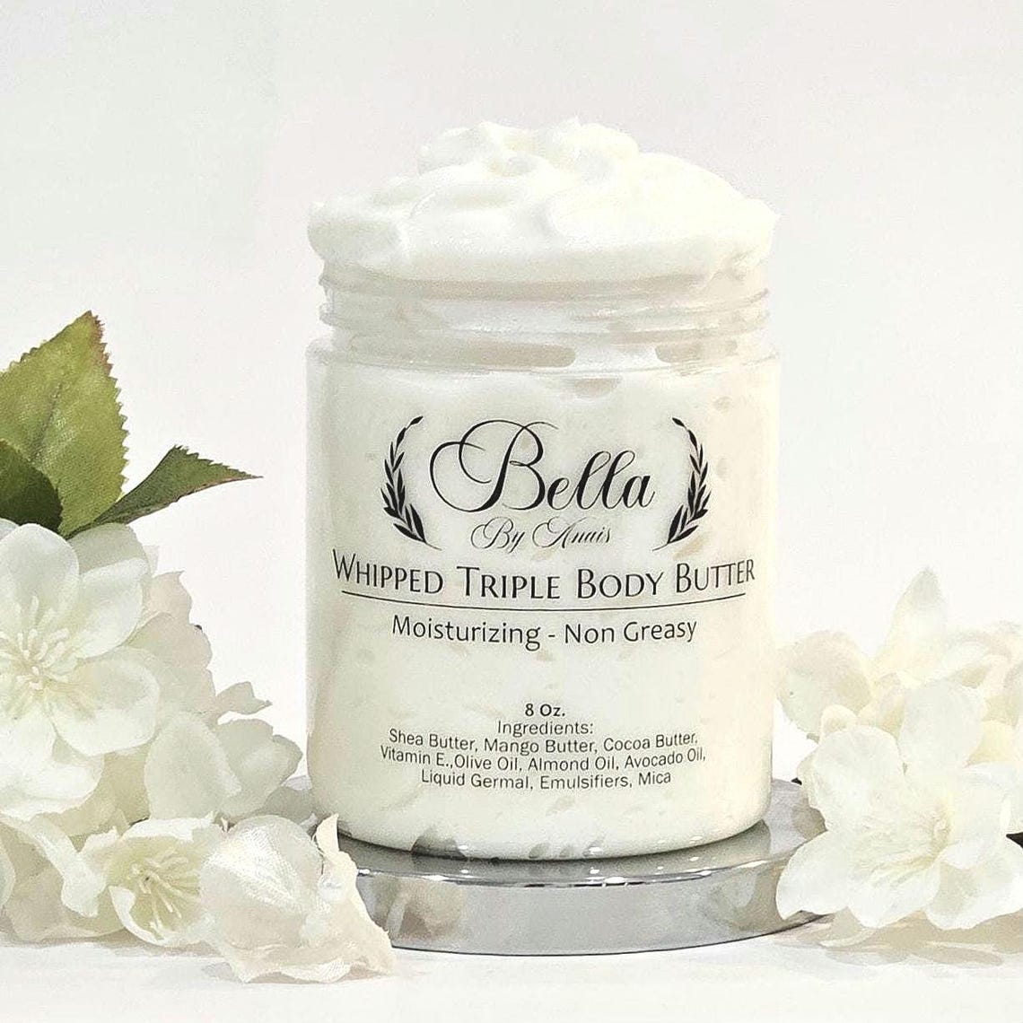 Tea Tree Whipped Body Butter: Natural Non-greasy Dry Skin Care - Etsy