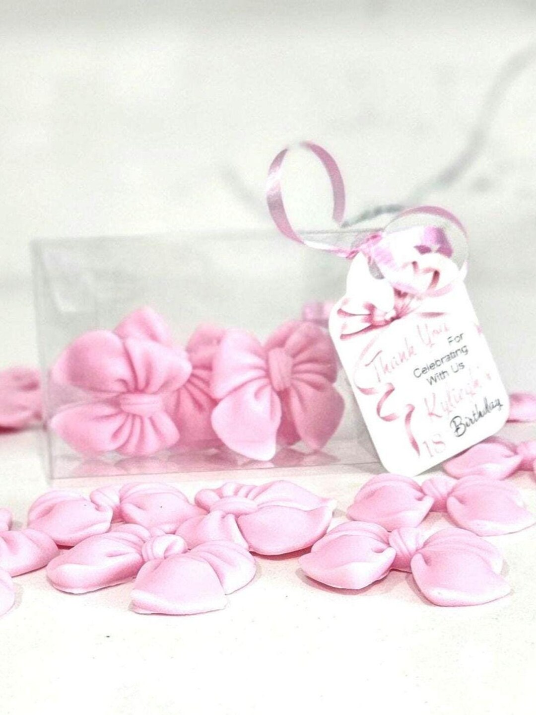 Soap Thank You Gift Box of Bows Bow Theme Party Soap Favors for ...