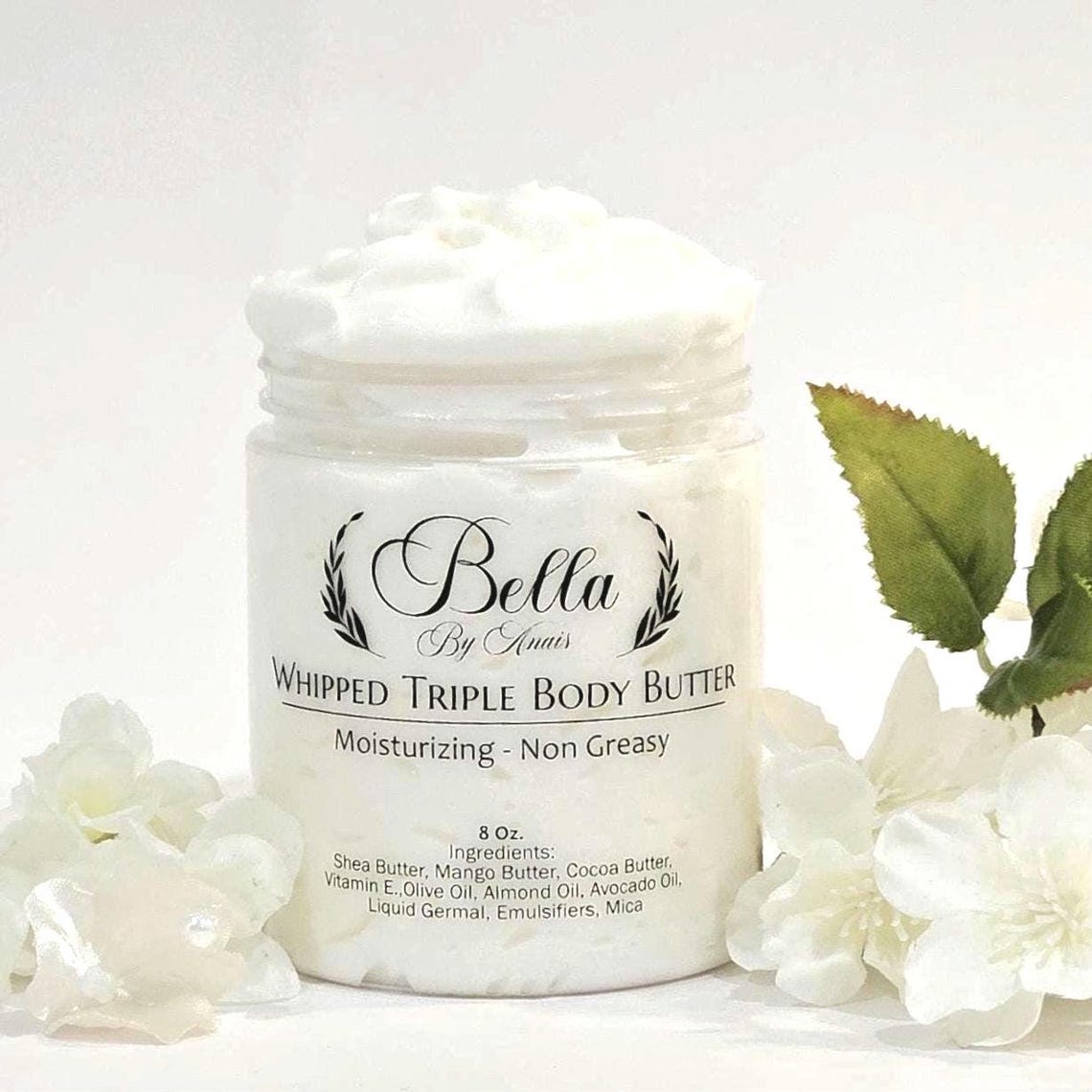 Tea Tree Whipped Body Butter: Natural Non-greasy Dry Skin Care - Etsy