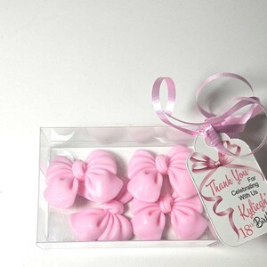 Soap Thank You Gift Box of Bows Bow Theme Party Soap Favors for ...