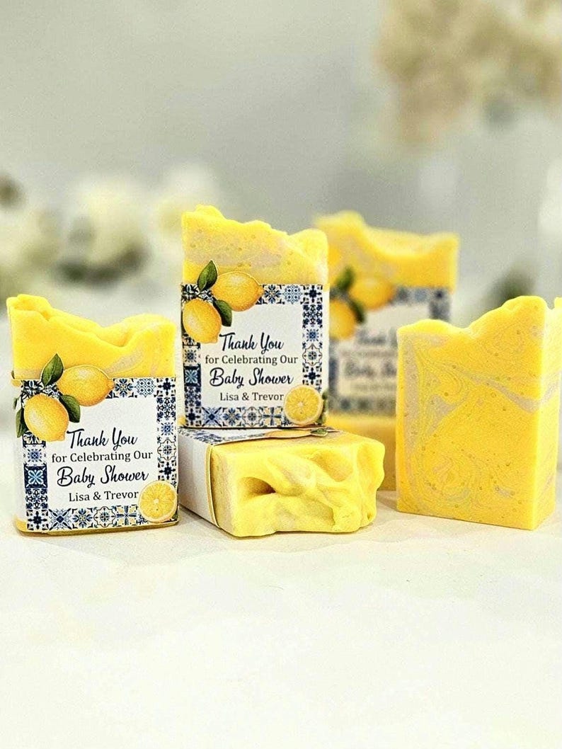 Citrus Bridal Shower Favors, Citrus Party Favors, Lemon Favors, Citrus ...