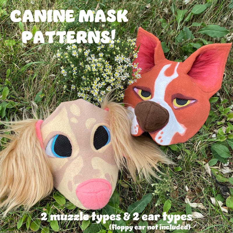 Therian Muzzle Pattern - Etsy