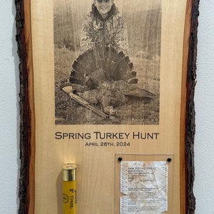 Custom Laser Engraved Hunting Photo Plaques - Etsy