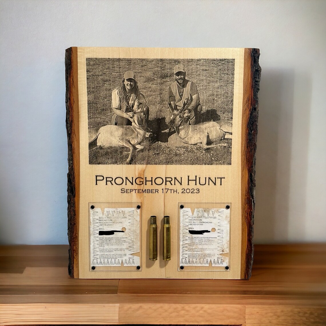 Custom Laser Engraved Hunting Photo Plaques - Etsy