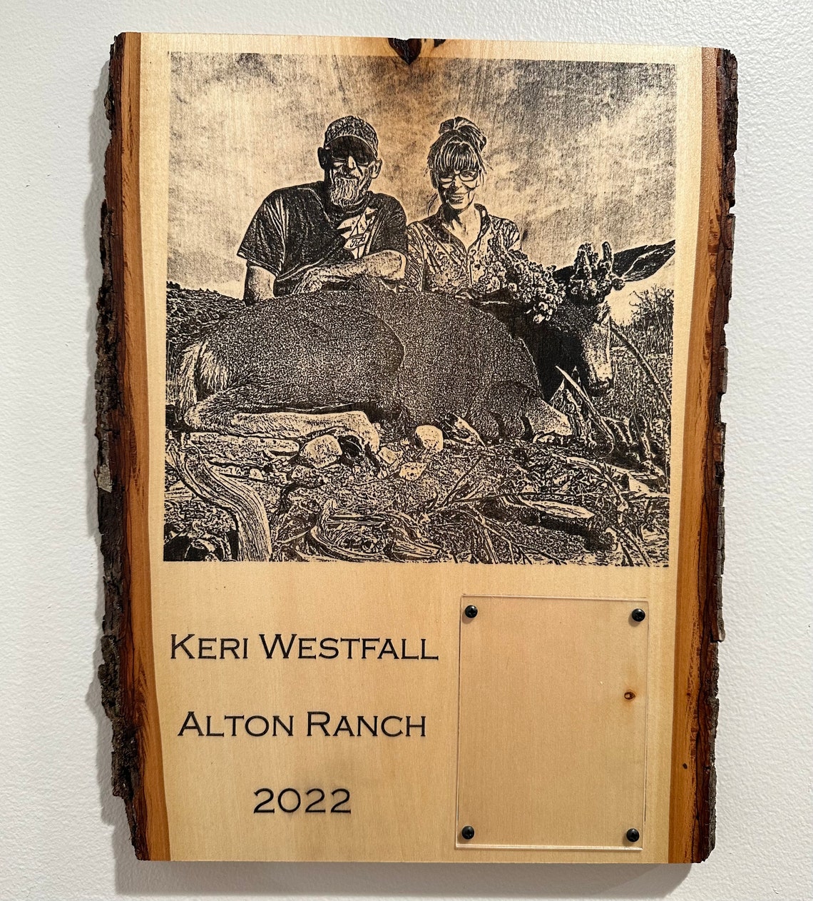 Custom Laser Engraved Hunting Photo Plaques - Etsy