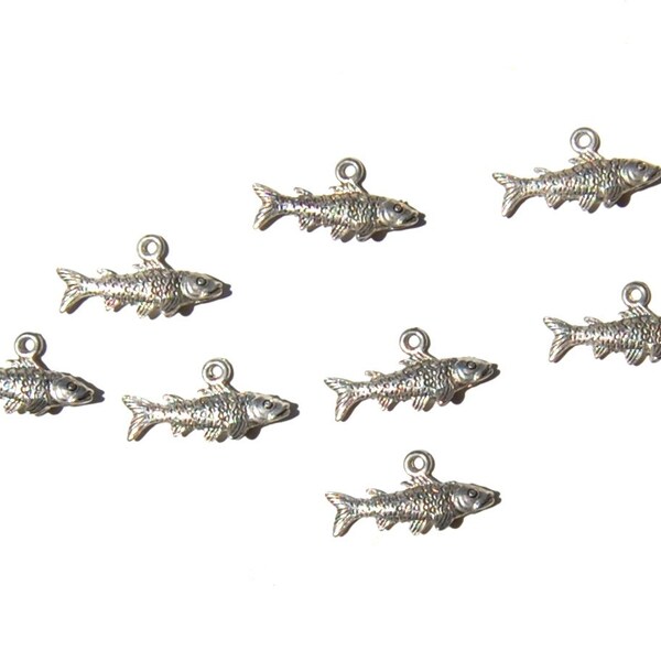 Fish Charm - Etsy