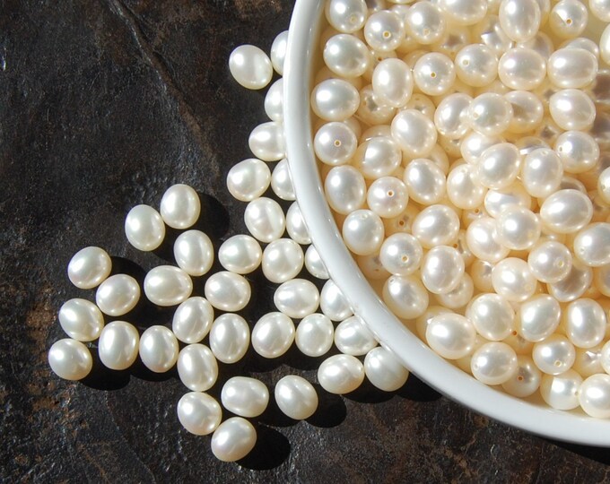 8 ~ 8.5 Mm Fresh Water Pearls, Natural Pearls, Dark Purple Blue Peacock ...