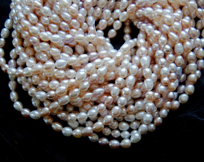 8.5 ~ 10 Mm Fresh Water Pearls, Oval Nugget Pearls, Multi Colored ...