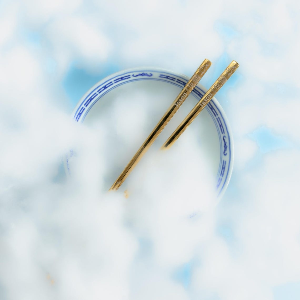 Personalized Chinese Zodiac Metal Chopsticks Custom Engraved Gift ...