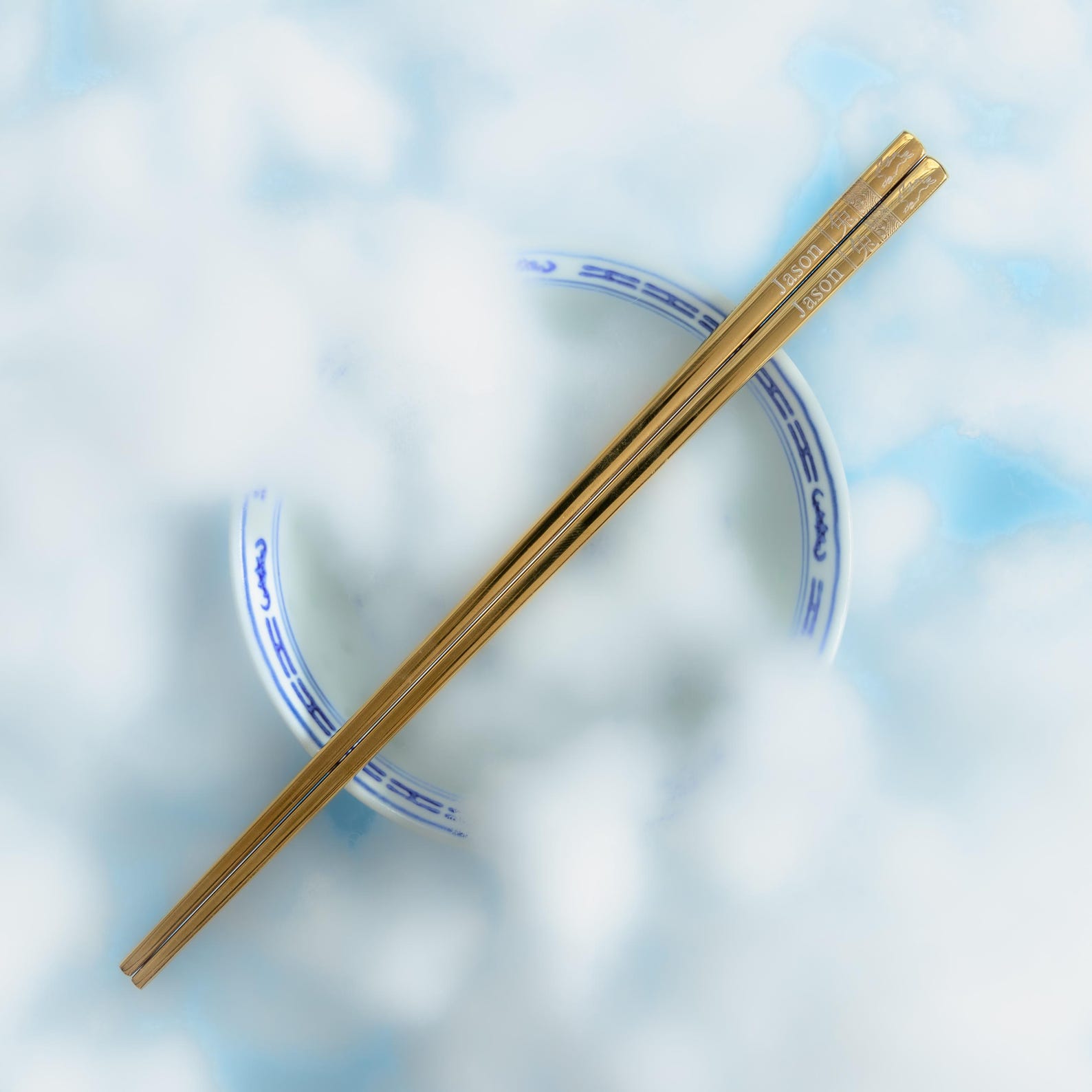 Personalized Chinese Zodiac Metal Chopsticks - Custom Engraved Gift ...