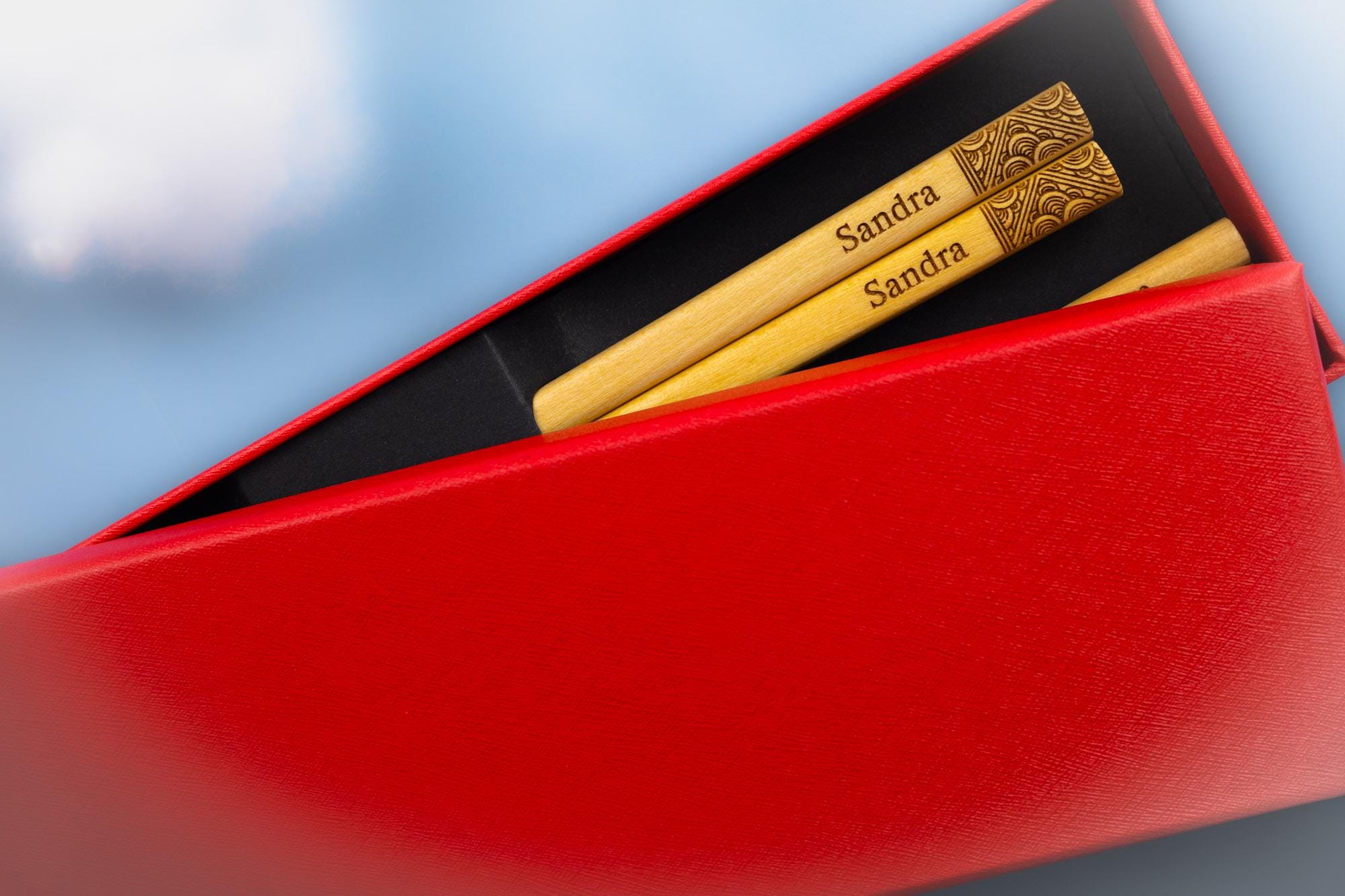Luxury Chopstick Gift Box - Perfect for Our Personalized Chopsticks ...