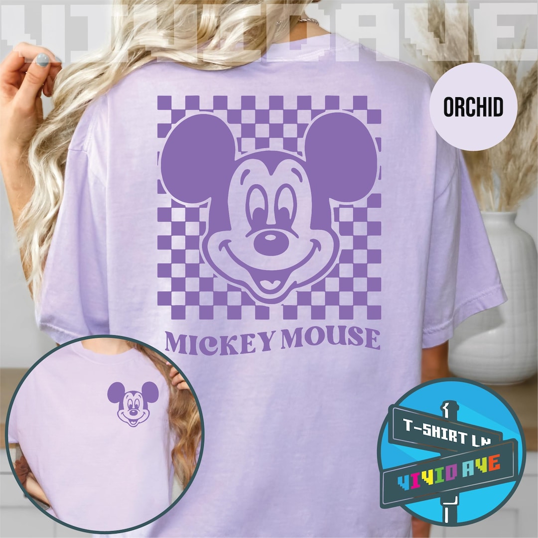 Retro Mickey Mouse Shirt, Vintage Mickey Shirt, Disney Vacation Shirt ...