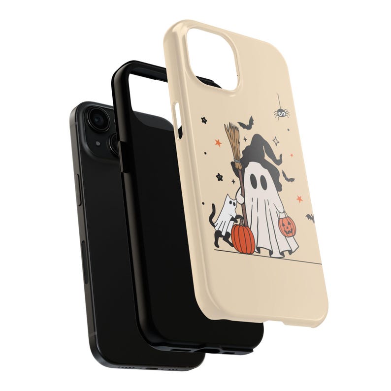 Ghost Phone Case, Spooky Halloween Accessories, Scary Cellphone Cover ...