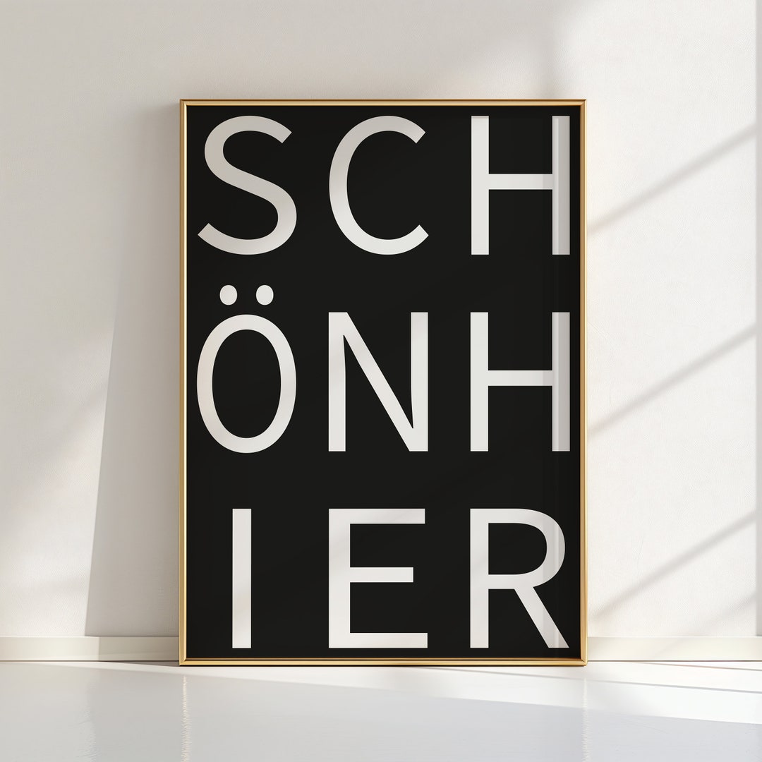 Poster Schon Hier