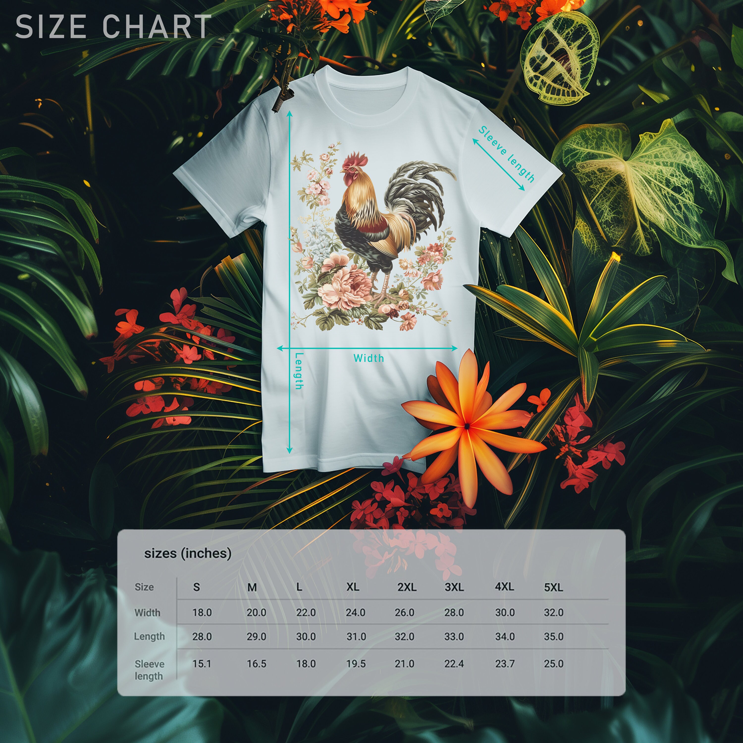 Cottagecore Rooster Shirt, Vintage Rooster Tee, Unisex Spring Shirt ...