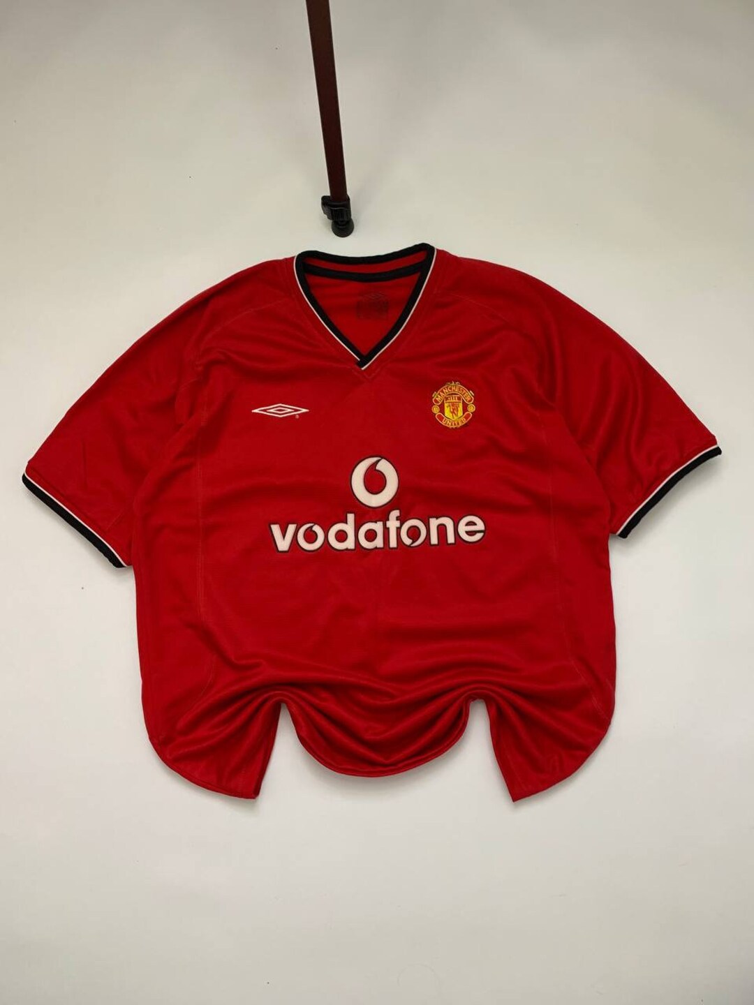 Manchester United Home 2000 2001 2002 Jersey Vintage Umbro Vapatech - Etsy