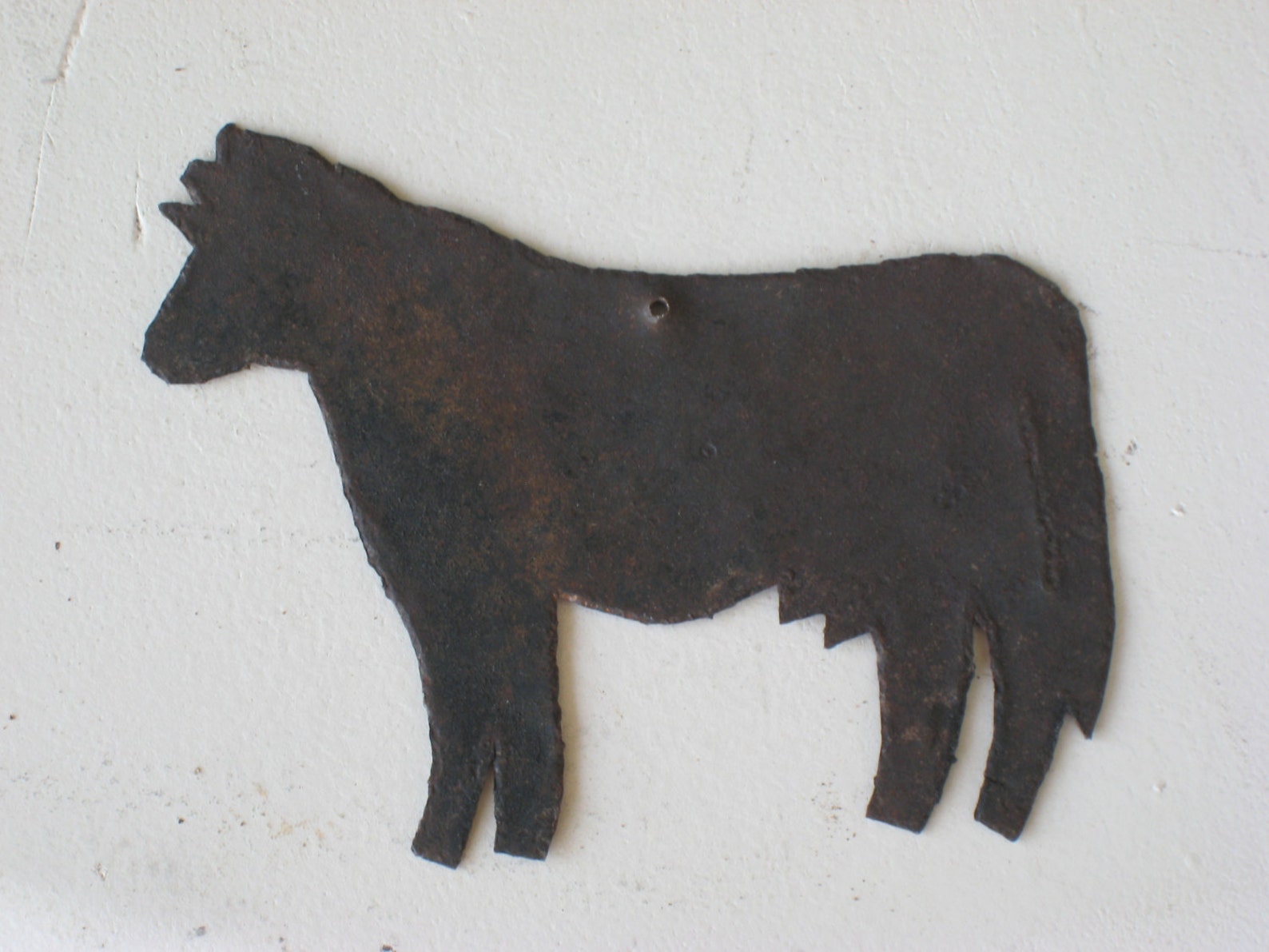 Vintage Cow Silhouette Metal Primitive Art Rustic Cow Decor (812-W) - Etsy