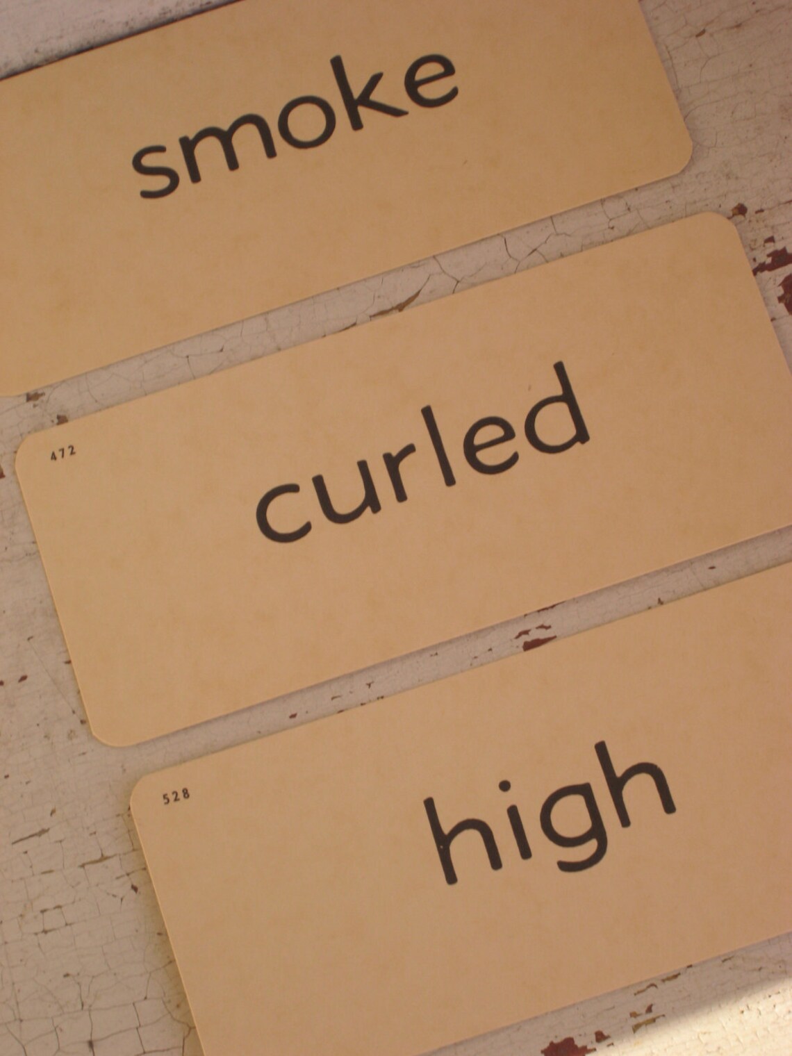 Vintage Flash Cards Dick & Jane Smoke Curled High 3794-W - Etsy