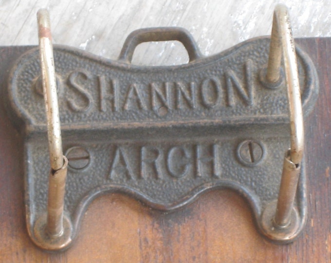 Antique Shannon Arch File Clipboard - Etsy