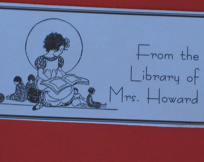 PDF Vintage Style Victorian Bookplates PDF File Printable - Etsy