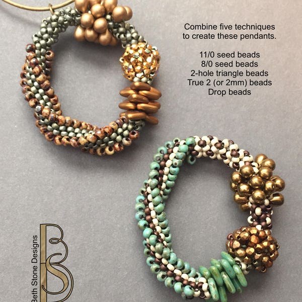 Seed Bead Bezel - Etsy