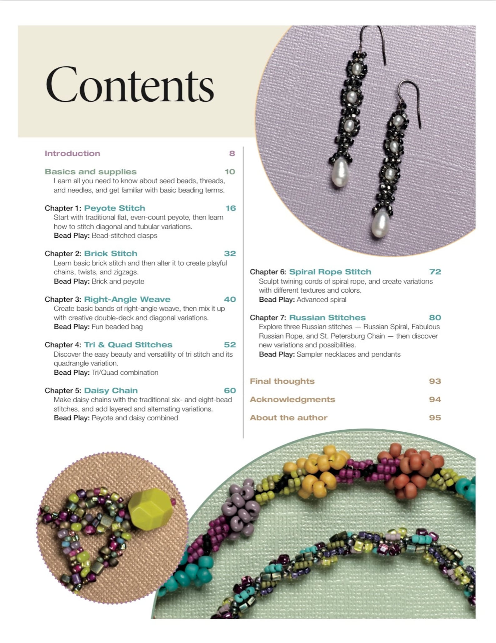 Seed Bead Stitching A PDF Digital Book - Etsy