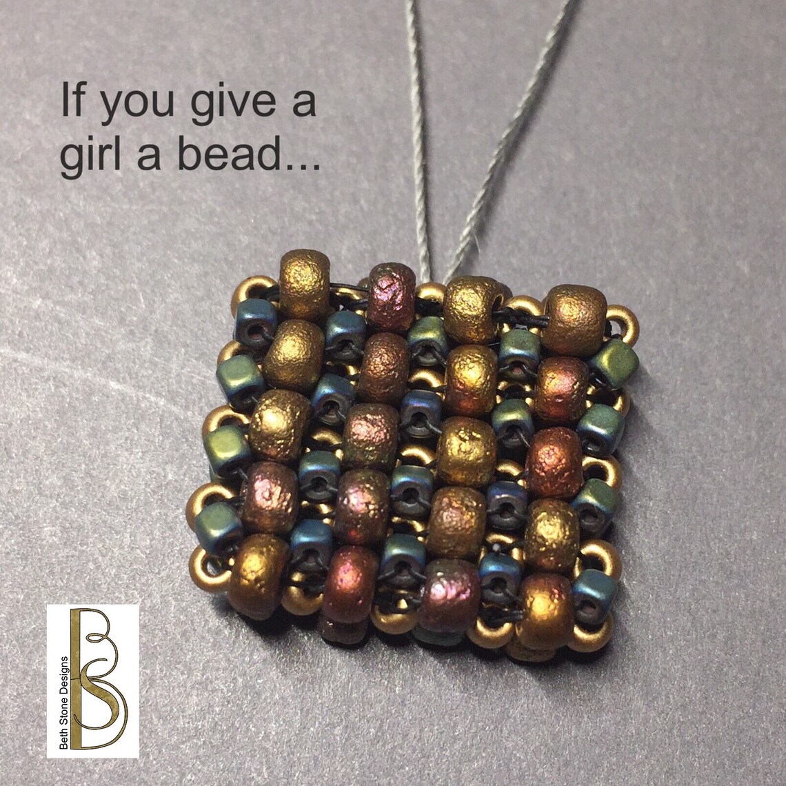 2.0 Seed Bead Stitch Tutorial | Beadweaving PDF Pattern - Etsy