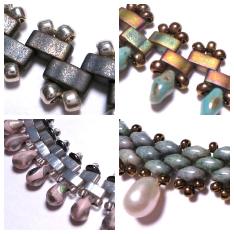 Two Hole Beads - Etsy