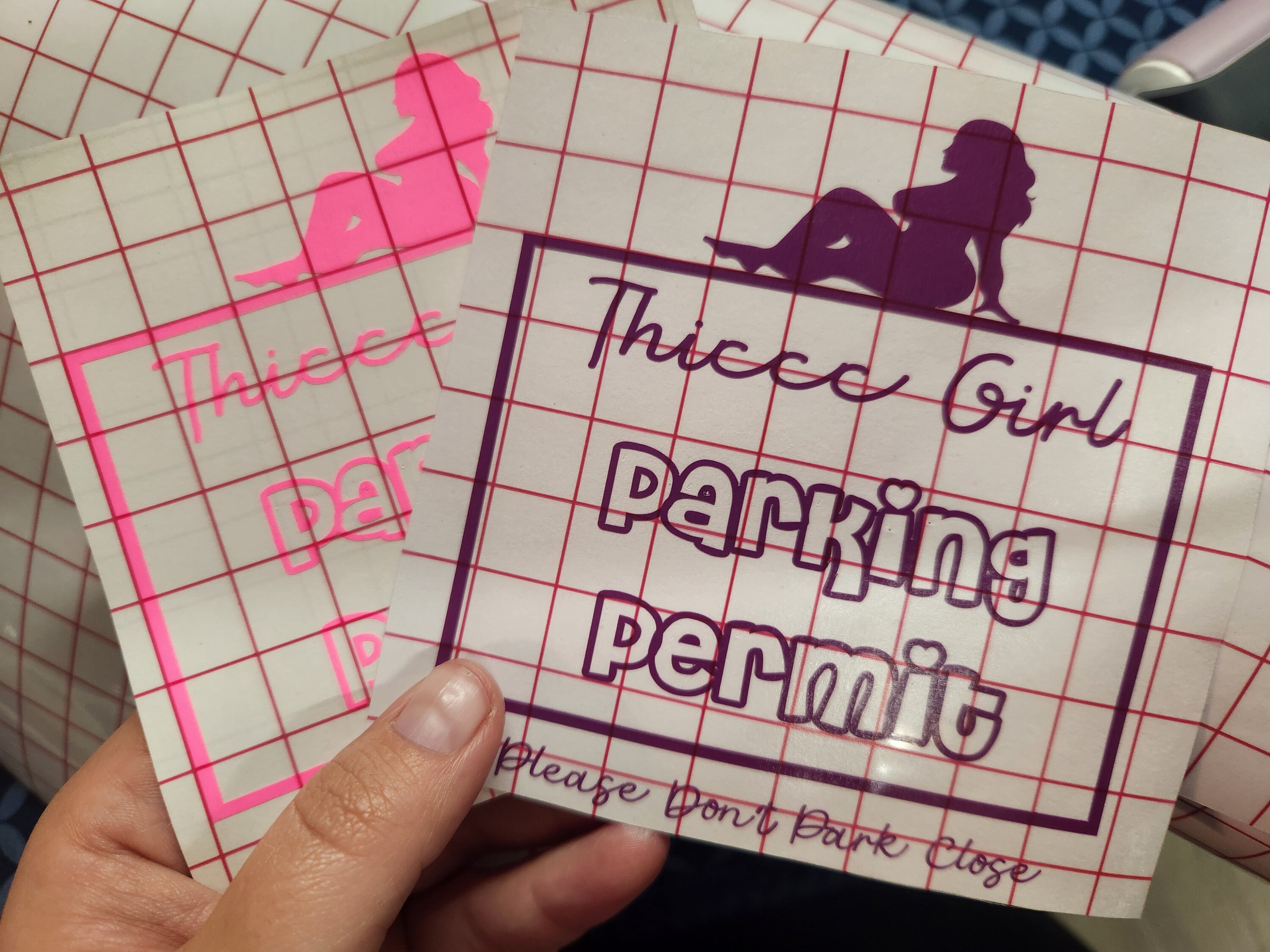 Thiccc Girl Decal - Etsy