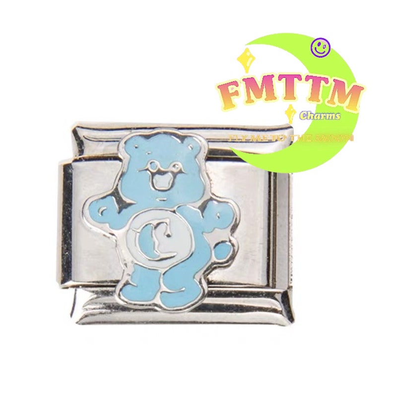 Fmttm-limited Edition Carebears Italian Charms Fits Classic 9mm ...