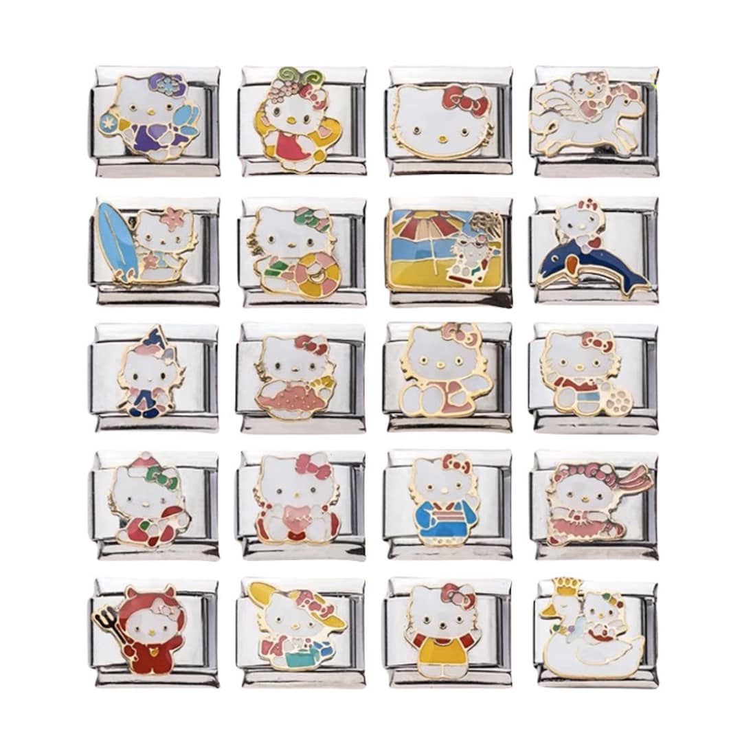 Fmttm-no.1 limited Edition Hello Kitty Italian Charms Fits Classic 9mm ...