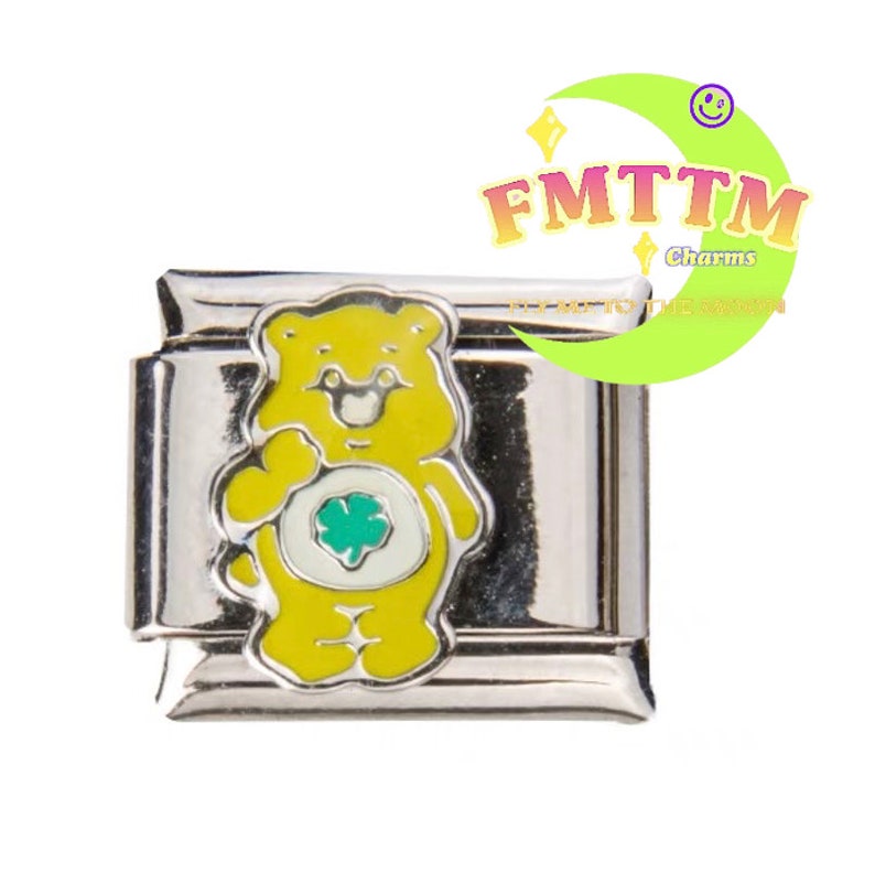 Fmttm-limited Edition Carebears Italian Charms Fits Classic 9mm ...