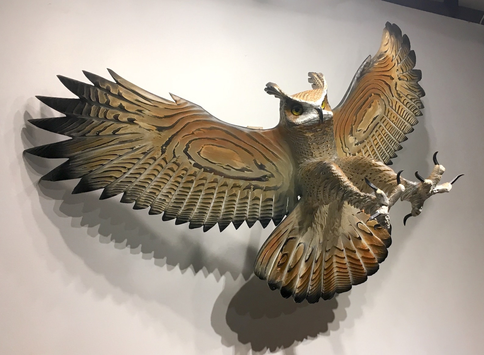 Owl Woodcarving Jason Tennant - Etsy