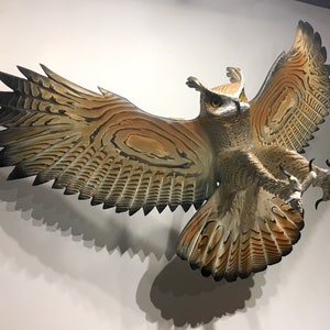 Owl Woodcarving Jason Tennant - Etsy